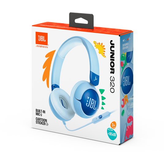 JBL Junior 320 | Auriculares supraaurales infantiles con cable